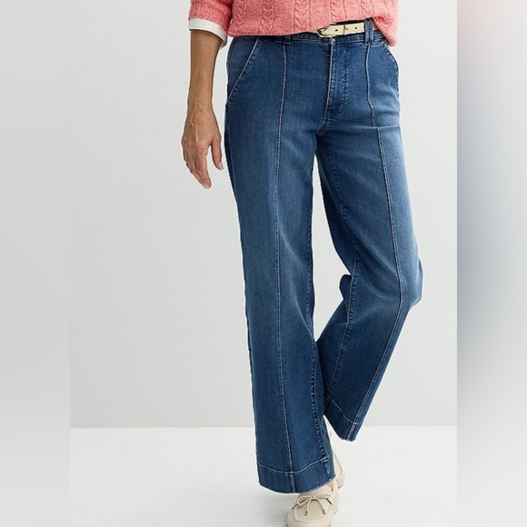 croft & barrow | Jeans | Croft Barrow Pintuck Relaxed Straight Leg ...